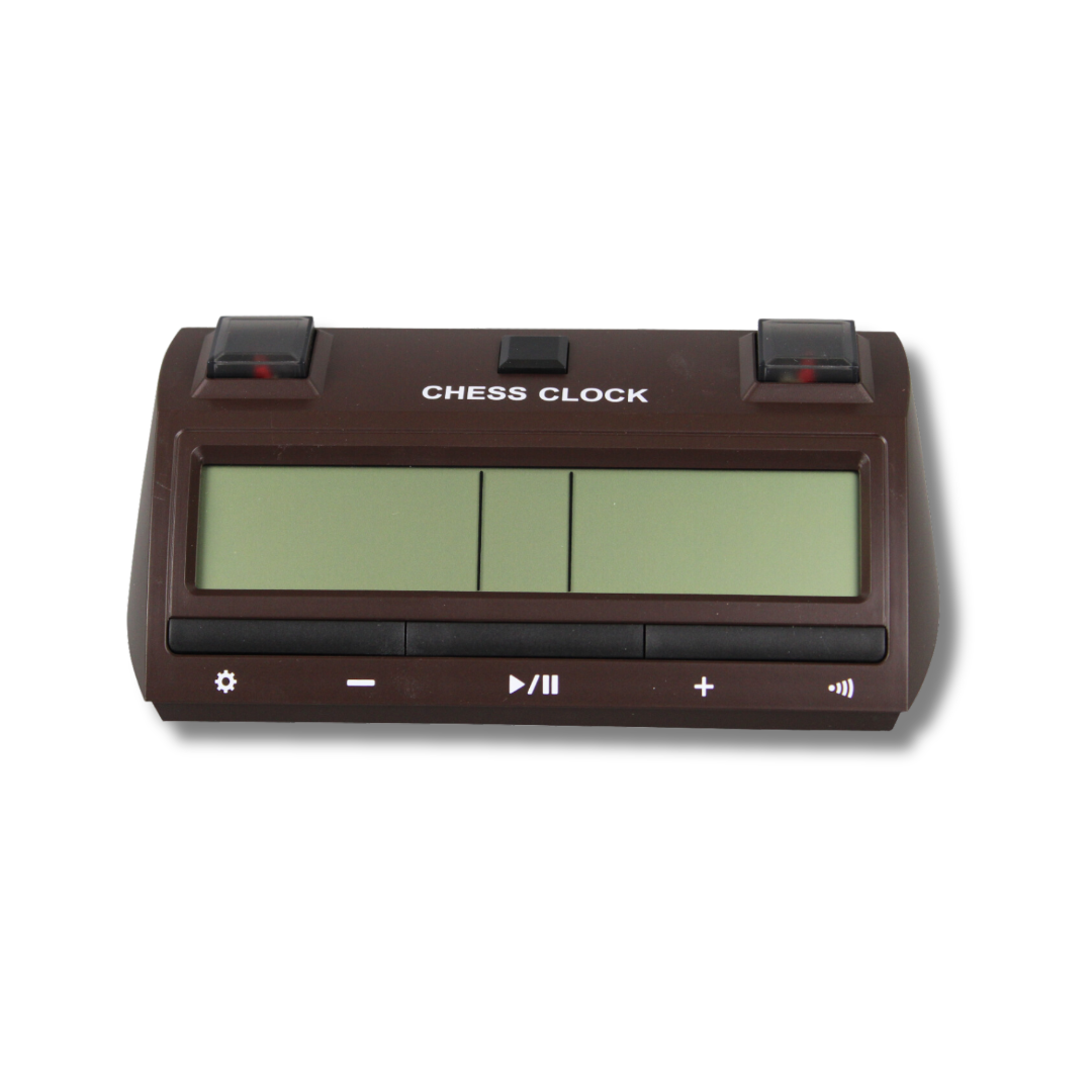 Brown Digital Chess Clock I Chessgammon